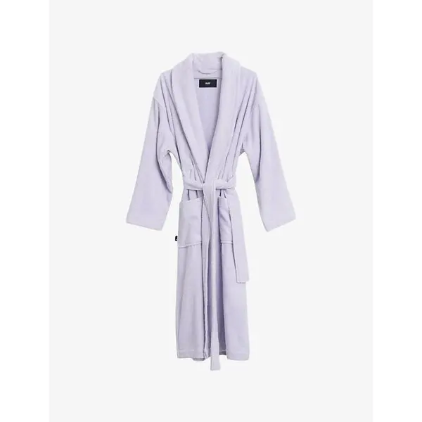HAY Mono Terry-cotton Bathrobe - Lavender