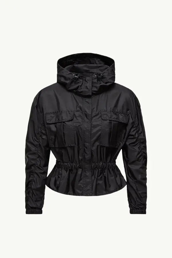 Moncler Curton Hooded Jacket - Black | Editorialist