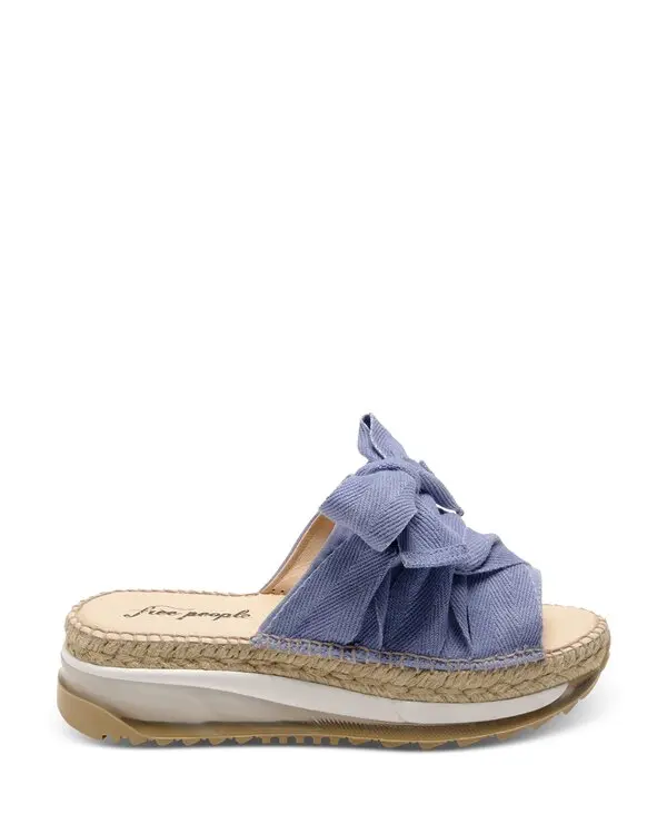 Free People Chapmin Sporty Sandals - Denim