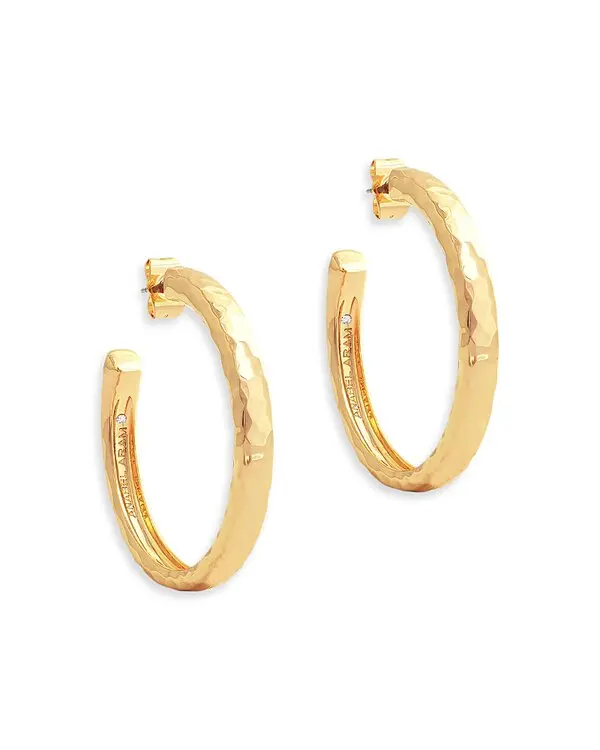 ANABEL ARAM Farrier Medium Hoop Earrings - Gold