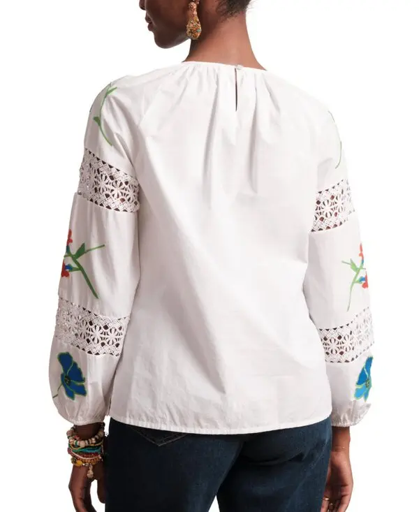 FRANCES VALENTINE Saskia Botanical Top