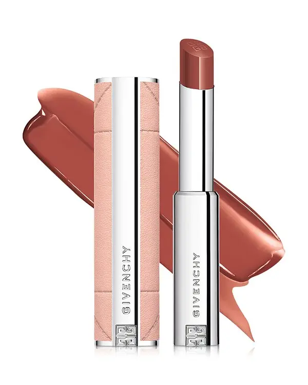 Givenchy Rose Perfecto Shine Serum Lipstick 0.11 Oz - - Spicy Brown