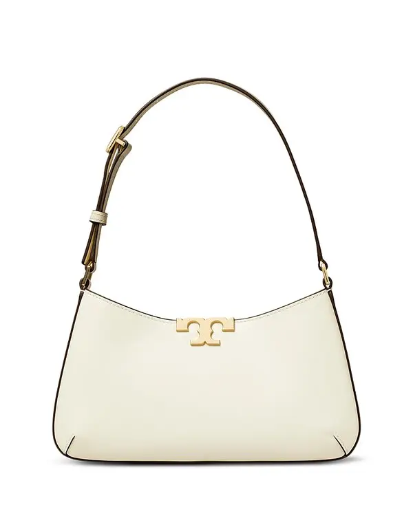 Tory Burch Eleanor Slim Leather Shoulder Bag - Warm White