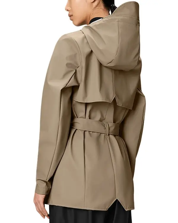 Rains Curve Jacket - Beige