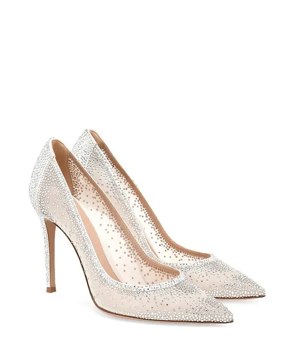GIANVITO ROSSI Rania Pumps - White