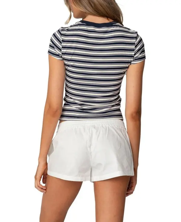 EDIKTED Arlyn Striped T-shirt