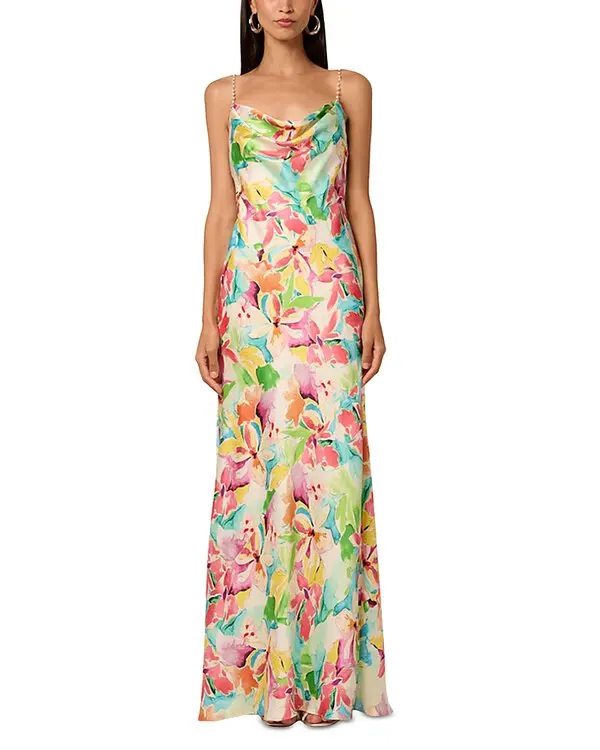 LIV FOSTER Lola Satin Dress