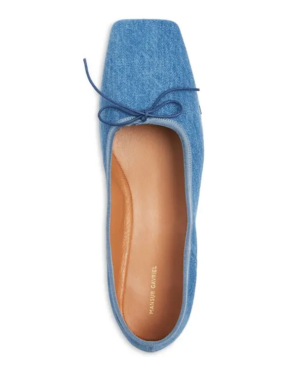 MANSUR GAVRIEL Dream Square Toe Ballerina Flats