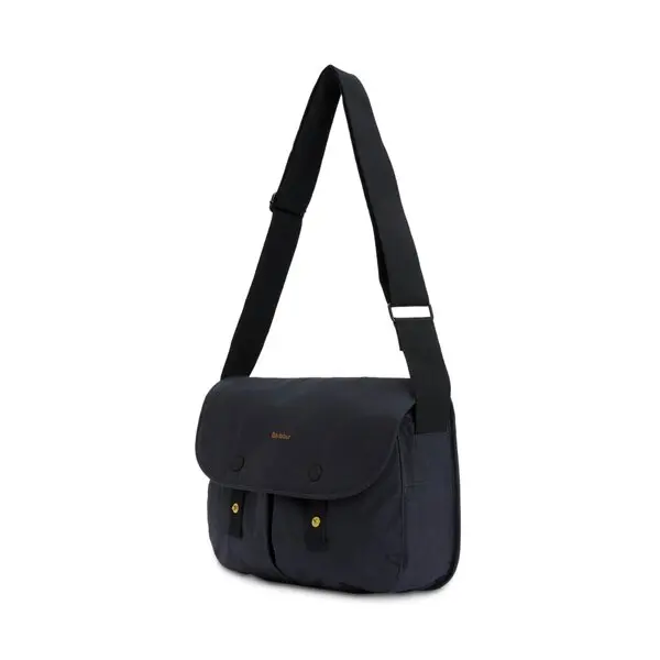 Barbour Transport Riever Crossbody Bag - Navy