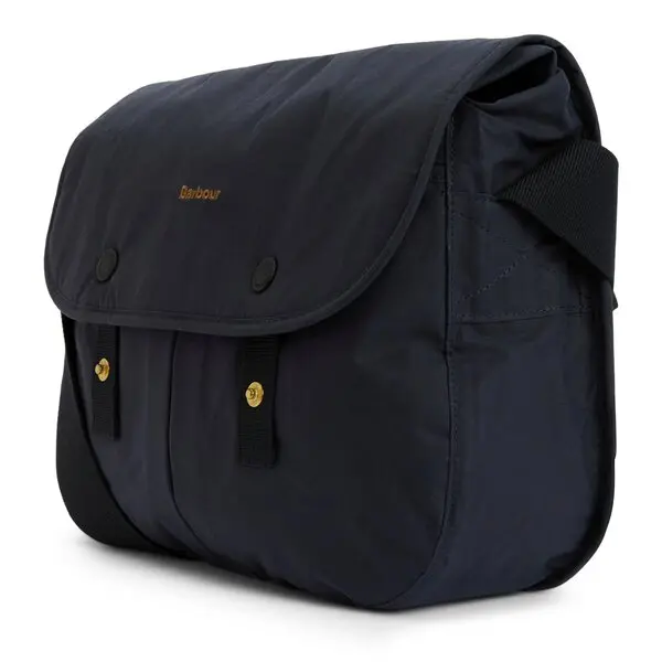 Barbour Transport Riever Crossbody Bag - Navy