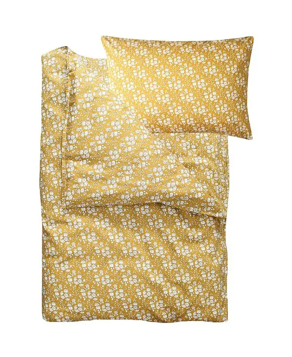 COCO & WOLF Liberty Fabric Print Duvet Set - Capel Mustard