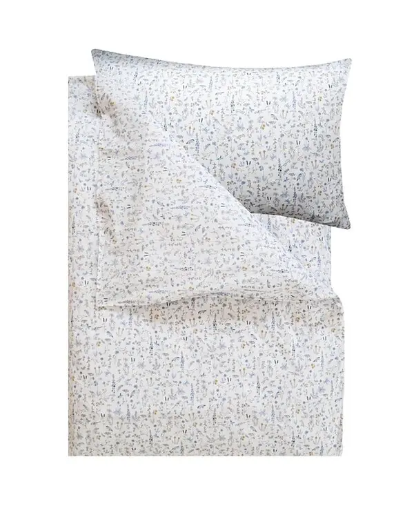 COCO & WOLF Liberty Fabric Print Duvet Set - Theo Blue