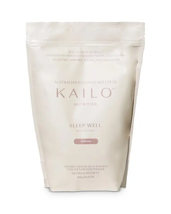 KAILO Sleep Well Chocolate Flavoured Collagen Protein Powder 26.45 Oz - No Color
