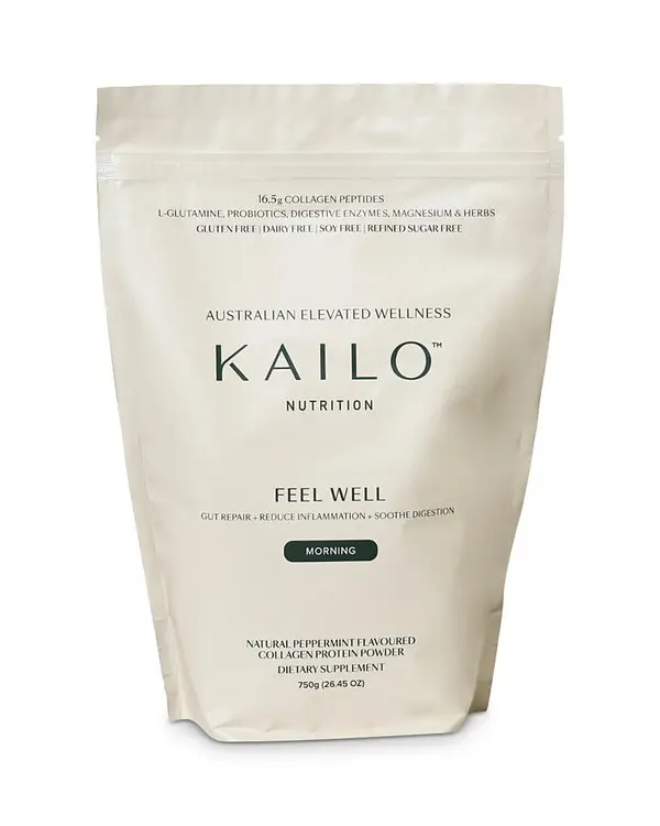 KAILO Feel Well Peppermint Flavoured Collagen Protein Powder 26.45 Oz - No Color