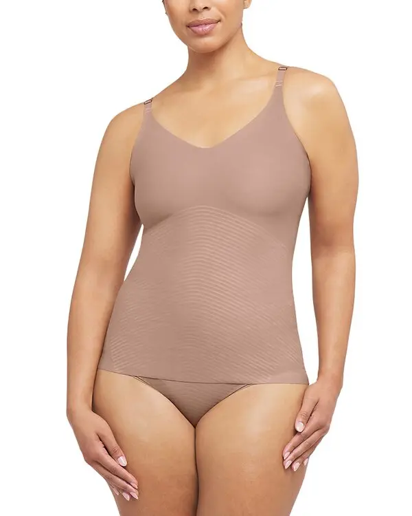 Spanx Shape Invisible Cotton Cami - Cafe Au Lait