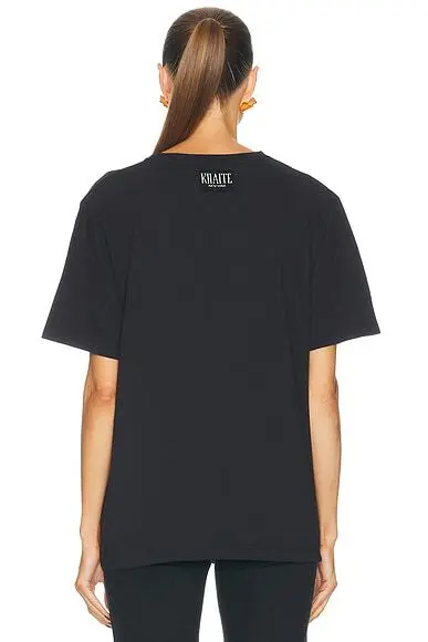 Khaite Mae Short Sleeve Tee