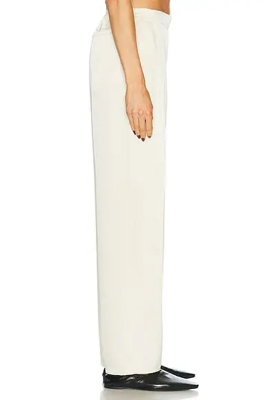 LESET Barb Pleated High Waist Pant