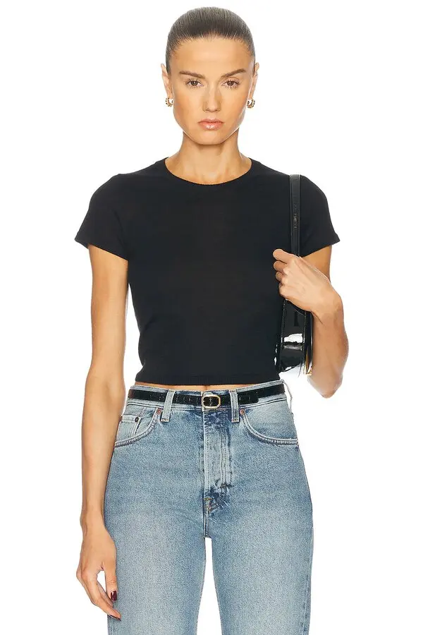 Eterne Cashmere Van Top - Black