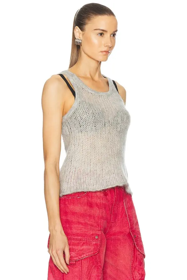 R13 Sweater Tank Top