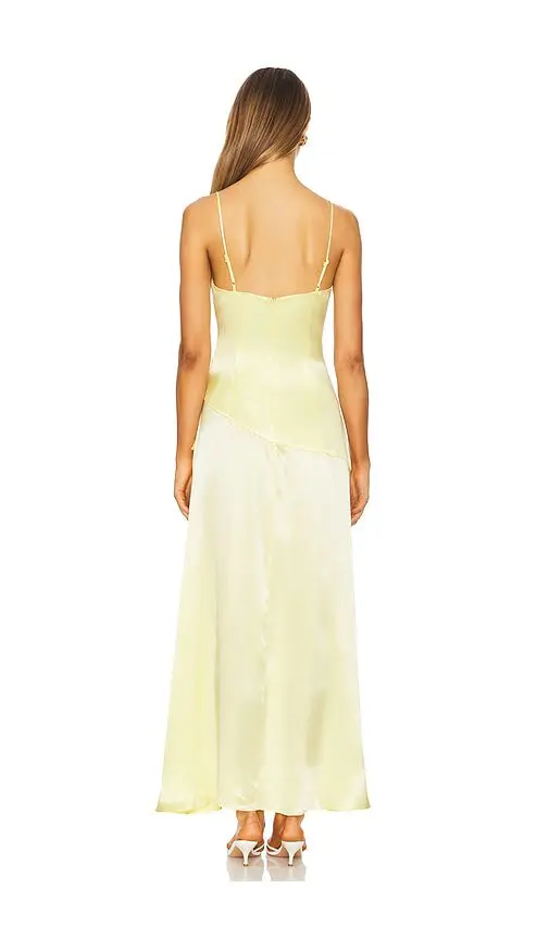 Bardot Sorella Midi Dress - Lemon