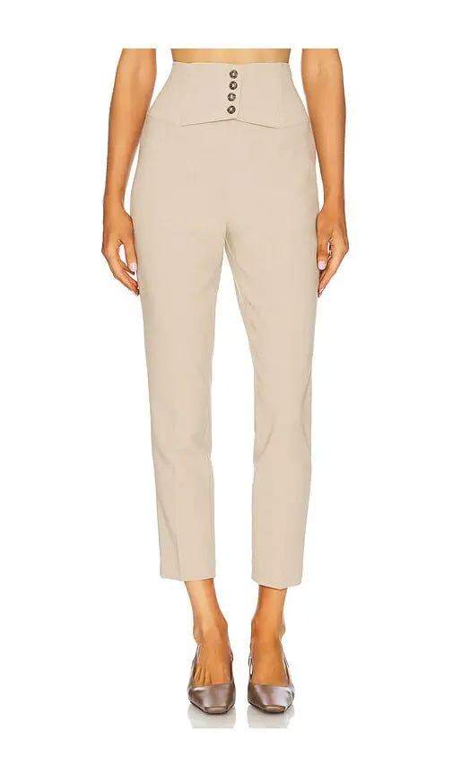 Bardot Corset Pant - Tan