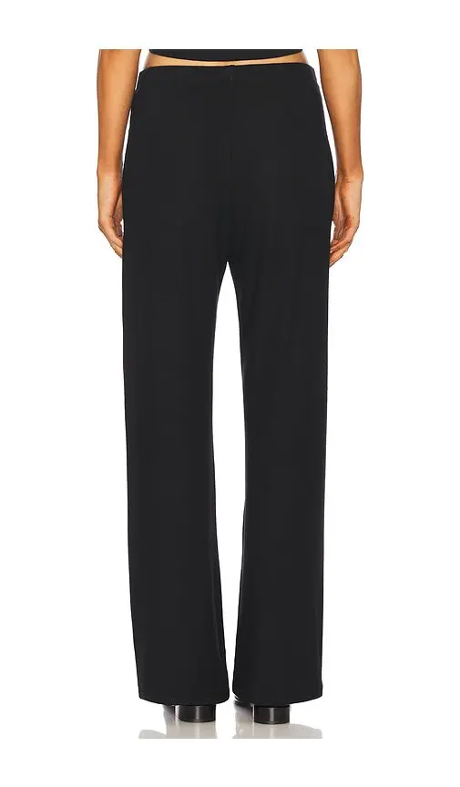 LESET Lauren Wide Leg Pant - Black