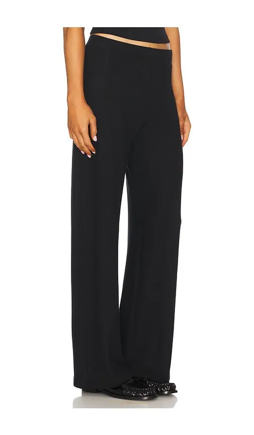 LESET Lauren Wide-leg Pant - Black
