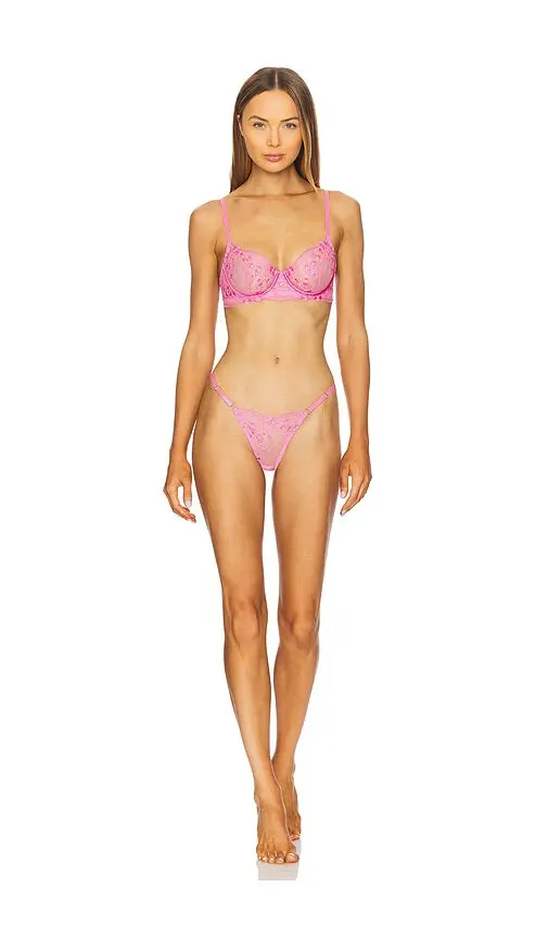 KAT THE LABEL Sofia Thong - Pink