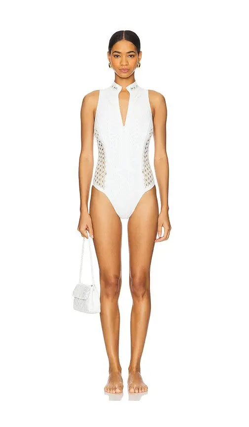 GIGI C Brooks One Piece - White