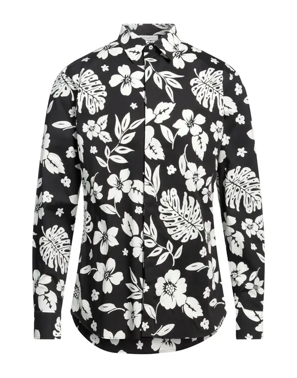 PAOLO PECORA Shirt Size Cotton, Elastane