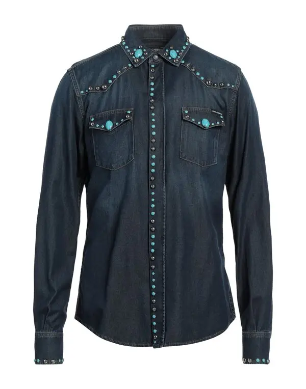 Dolce & Gabbana Denim Shirt Size Cotton
