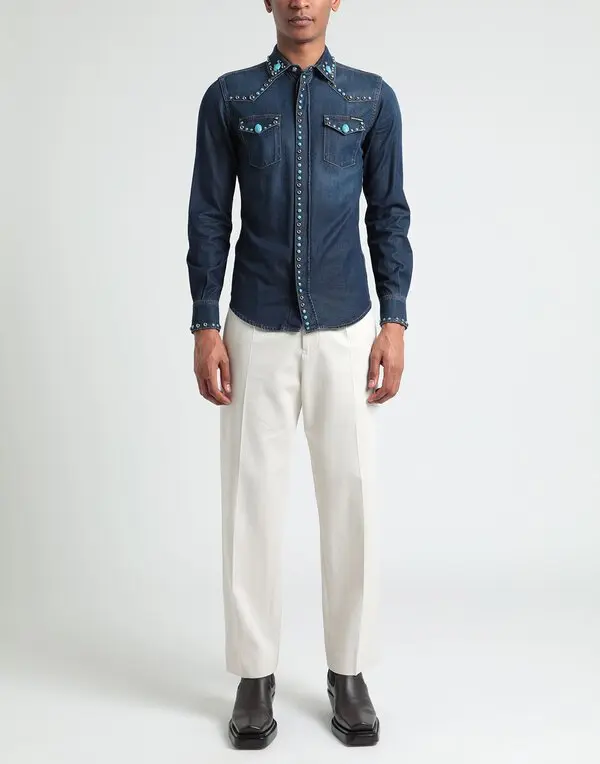 Dolce & Gabbana Denim Shirt Size Cotton