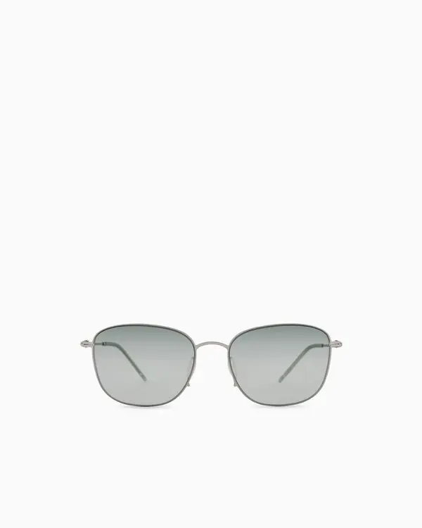 Giorgio Armani Pillow Sunglasses - Silver