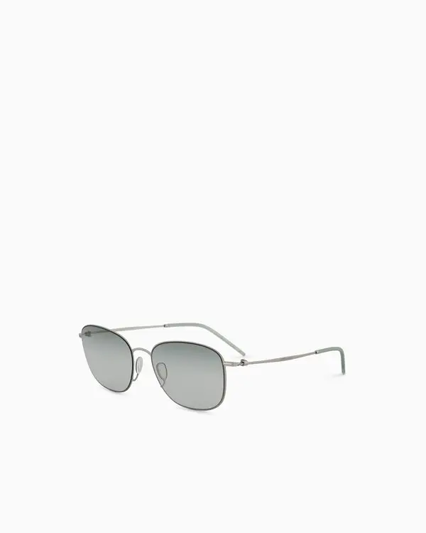Giorgio Armani Pillow Sunglasses - Silver