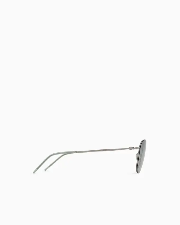 Giorgio Armani Pillow Sunglasses - Silver