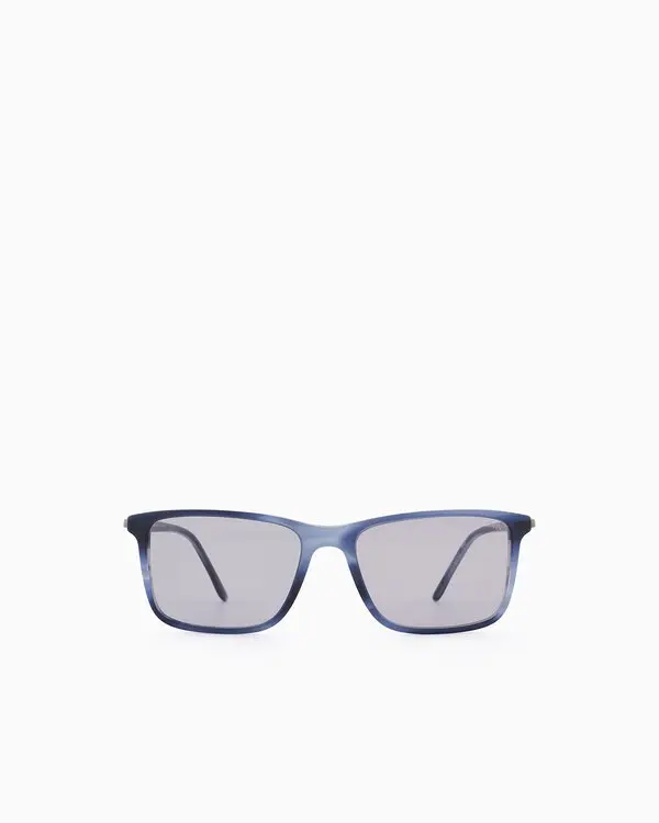 Giorgio Armani Rectangular Sunglasses - Blue