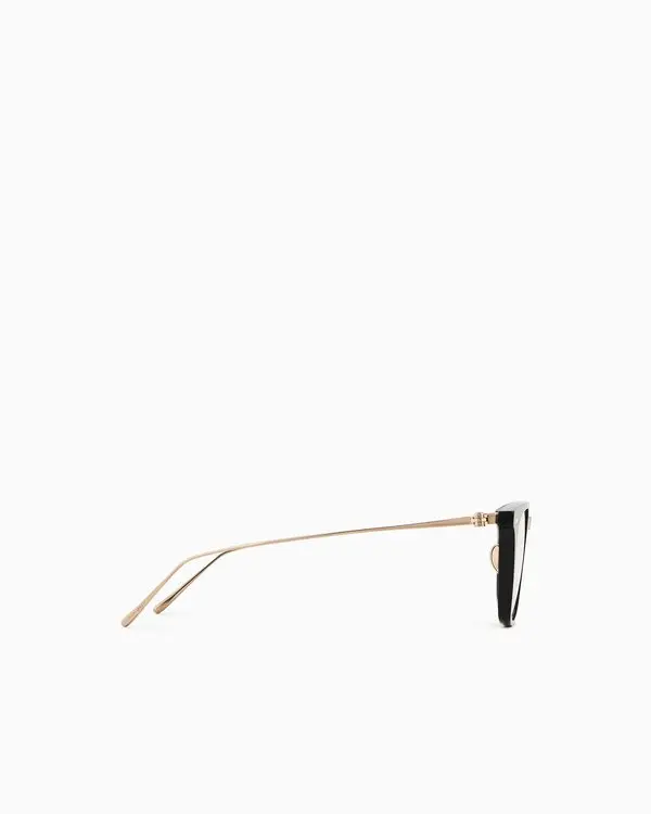 Giorgio Armani Pillow Eyeglasses - Black