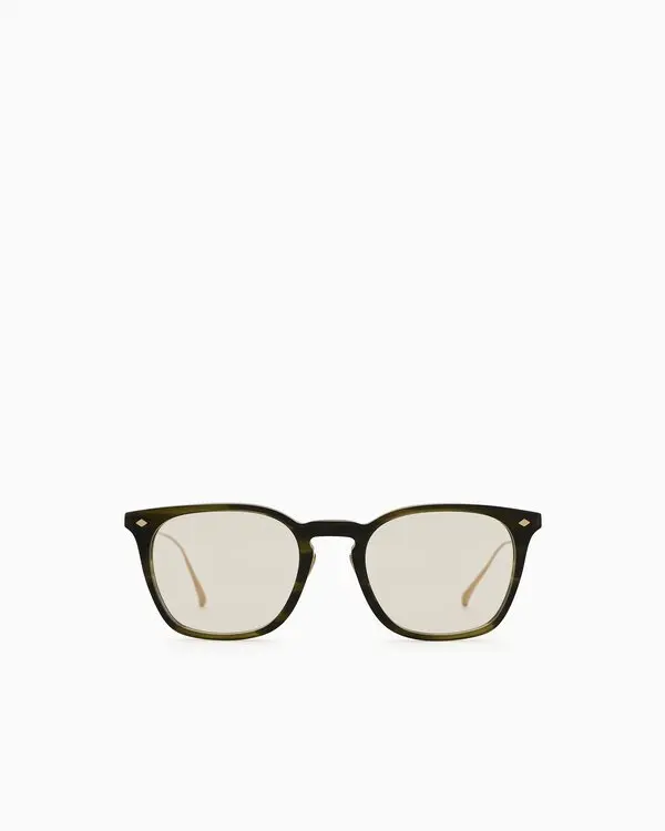 Giorgio Armani Pillow Eyeglasses - Green