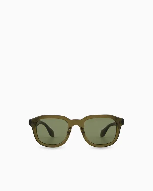 Giorgio Armani Square Sunglasses - Green