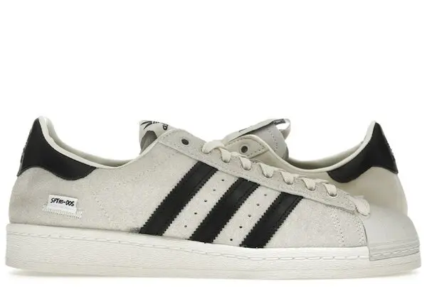 Adidas Superstar Song For The Mute Sneakers - Cream White/core Black/off White
