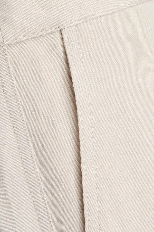 Theory Lyocell Twill Wide-leg Pants