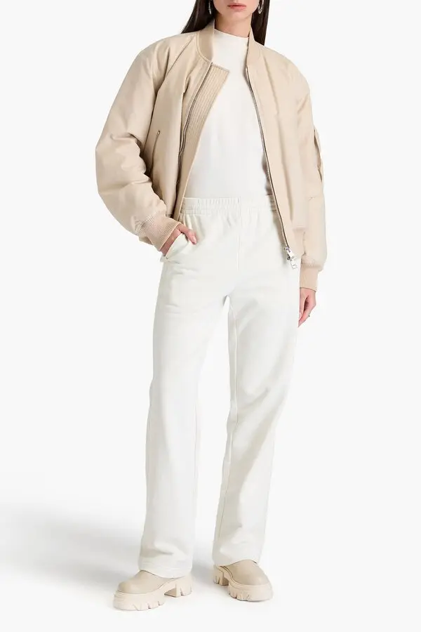 Helmut Lang French Cotton-terry Track Pants