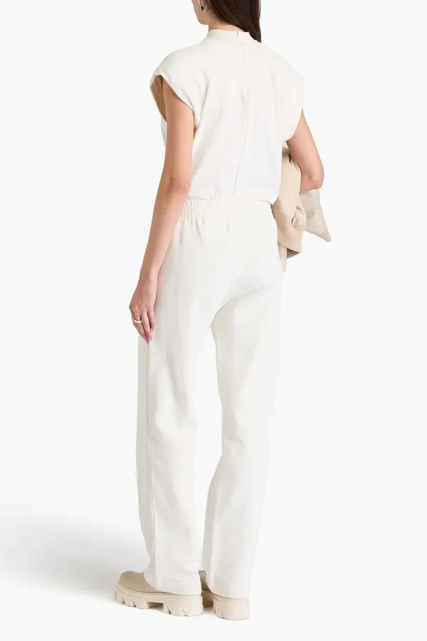 Helmut Lang French Cotton-terry Track Pants