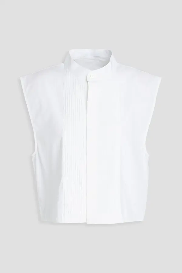 Helmut Lang Cotton-poplin Top