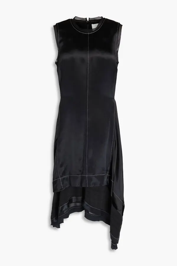 Buy 3.1 Phillip Lim Asymmetric Layered Dress - Black At 69% Off |  Editorialist