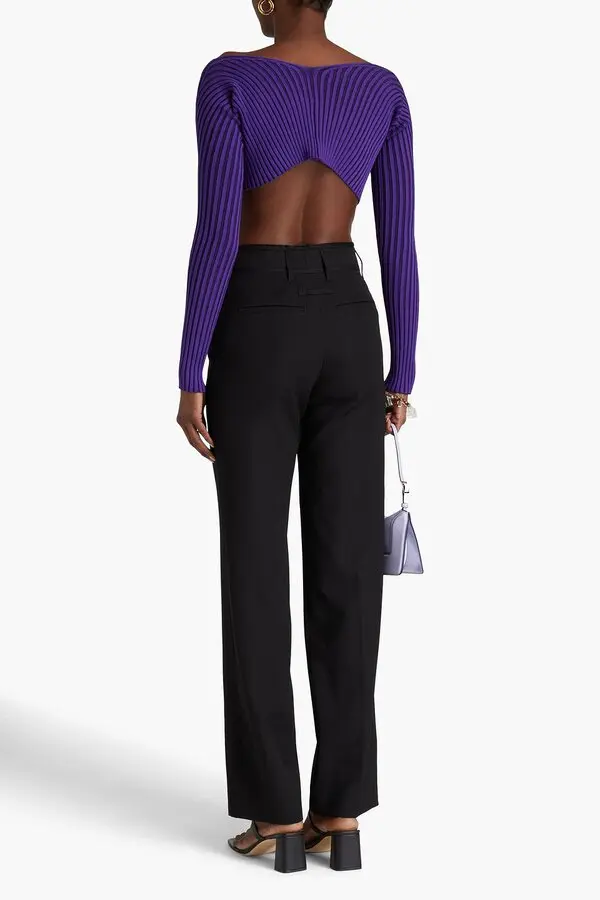 Jacquemus Wool Straight-leg Trousers