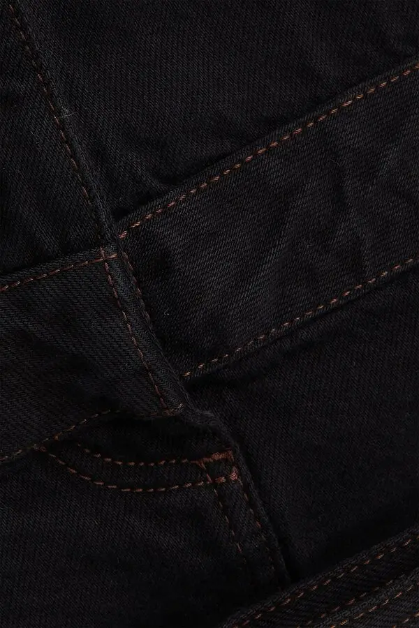 Jacquemus De Nîmes Criollo Belted Denim Mini Skirt