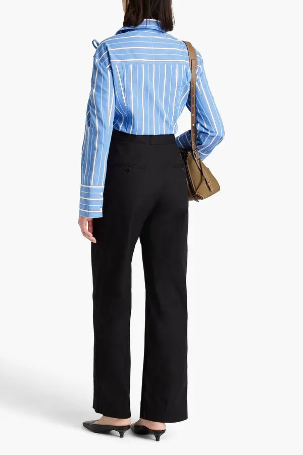 3.1 Phillip Lim Cotton-blend Wide-leg Pants