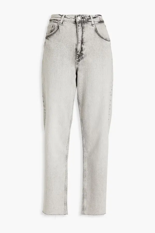 Rag & Bone Harlow Mid-rise Straight-leg Jeans