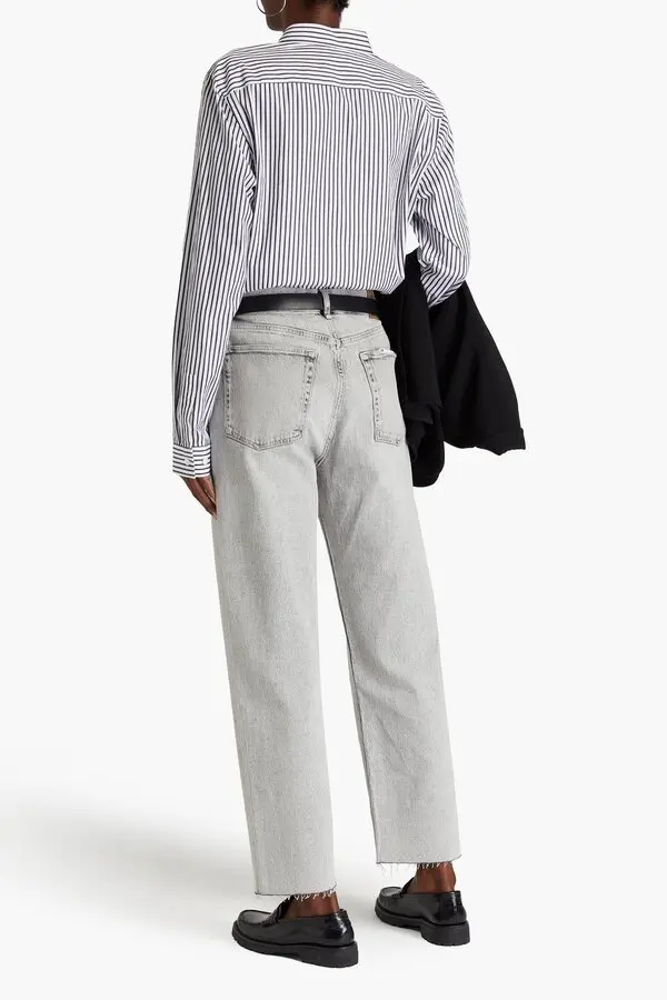 Rag & Bone Harlow Mid-rise Straight-leg Jeans